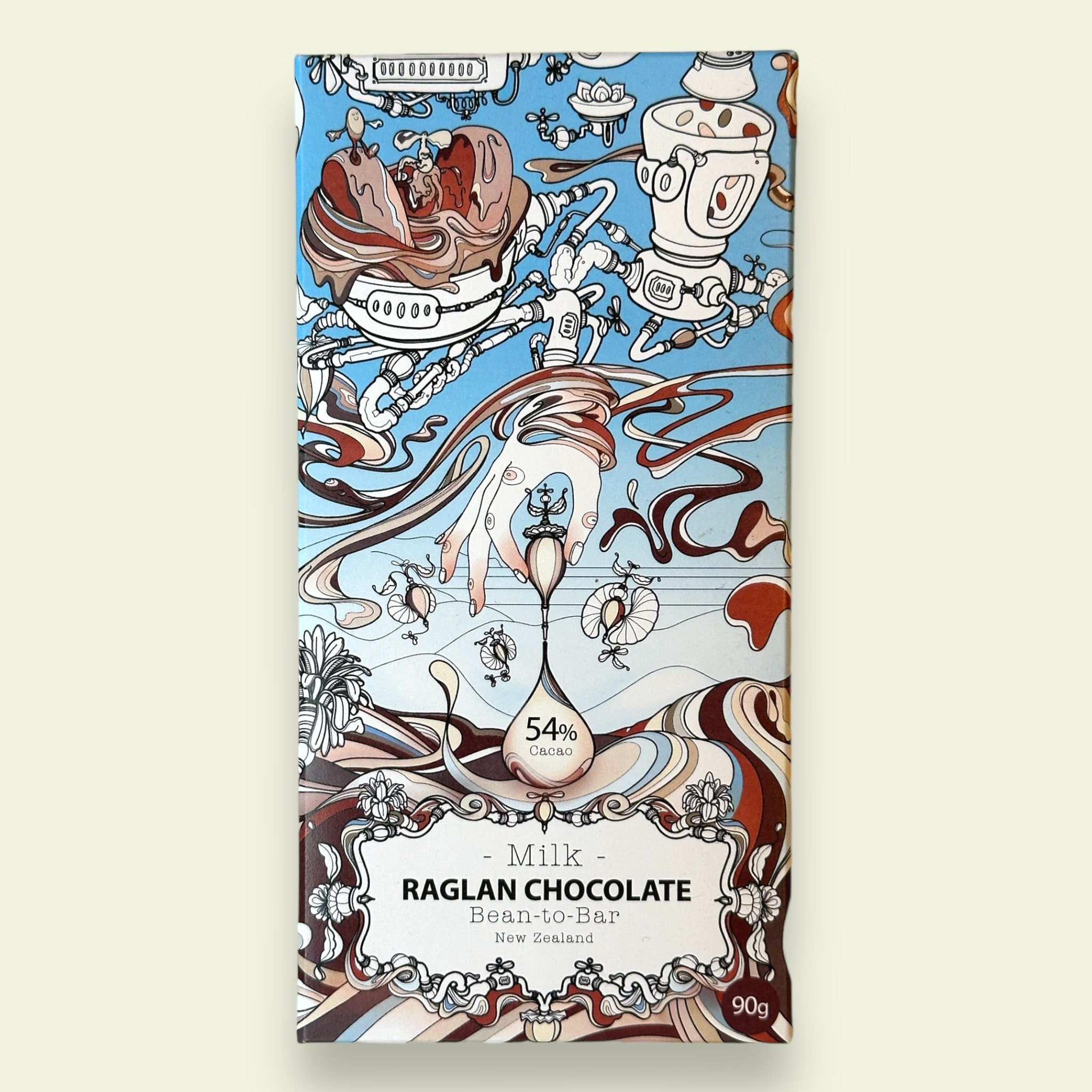 Raglan Single Origin Solomon Islands 50% Organic Milk Chocolate Bar